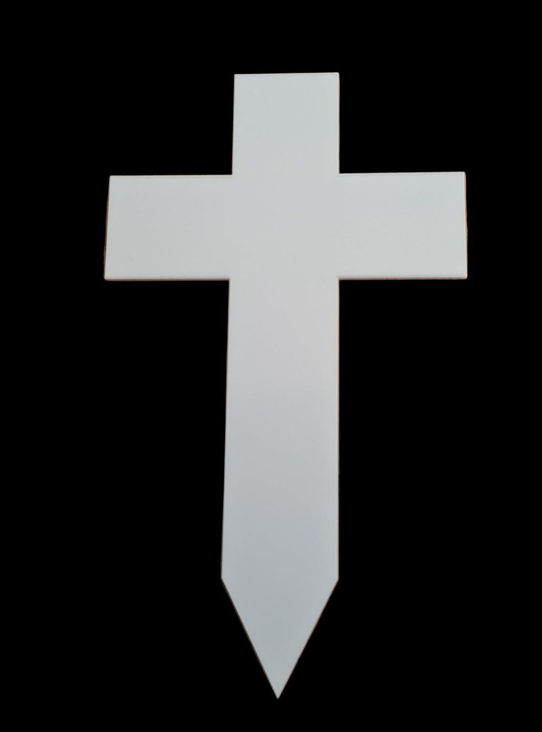 Acrylic Cross Grave Marker – Mackie Direct