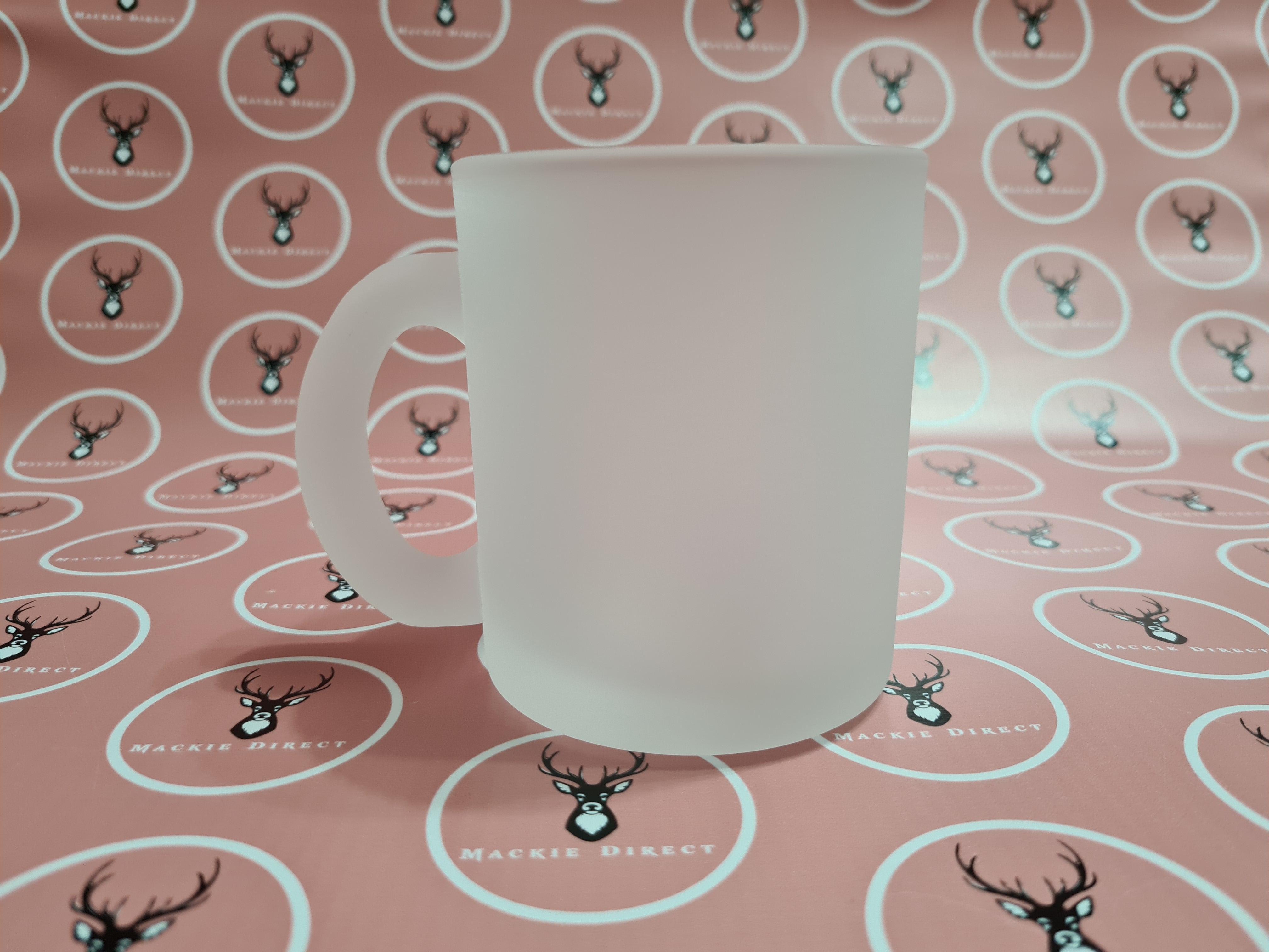 10oz Frosted Glass Sublimation Mug & Smash Proof Box – Mackie Direct