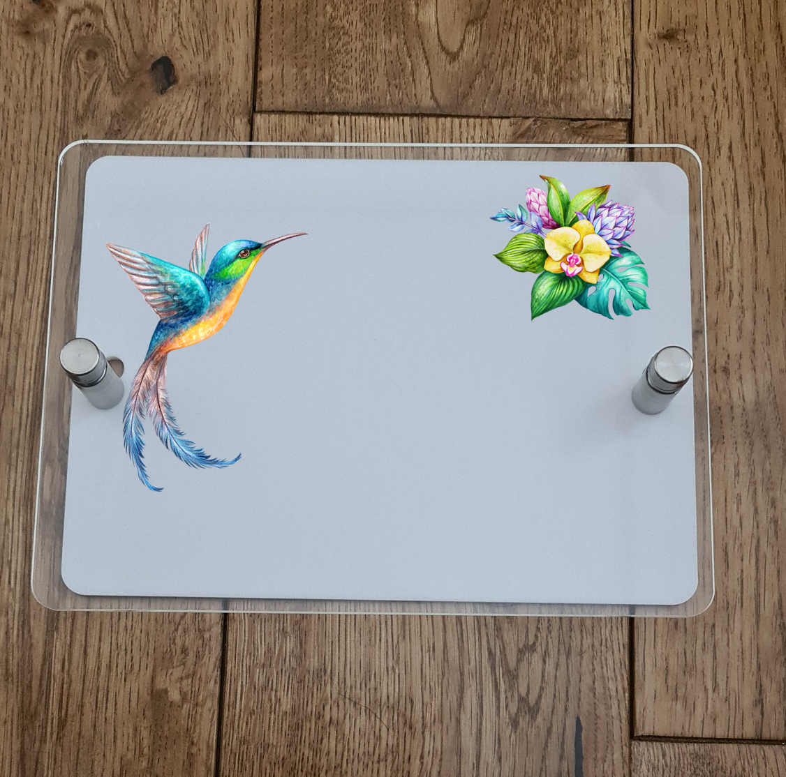 UV Printed House Wall Signs - Hummingbirds – Mackie Direct